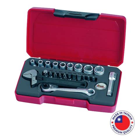 Teng 1 4″ Drive Mini Socket Set General Tools