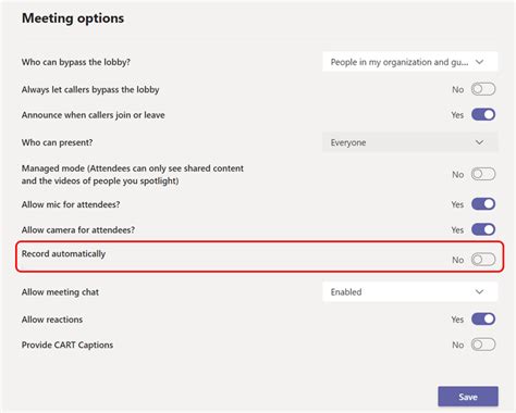 Auto Recording In Microsoft Teams Meetings 365 Architechs Archives