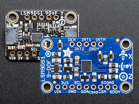 Overview Adafruit Lsm9ds1 Accelerometer Gyro Magnetometer 9 Dof Breakout Adafruit