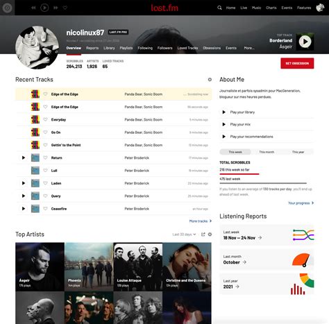Understanding The Last Fm Website