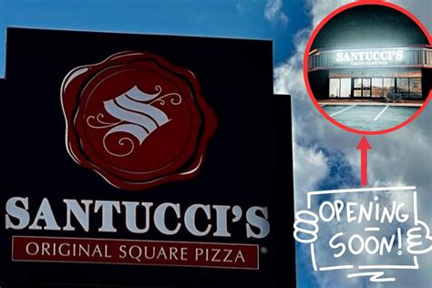 Exciting News Santuccis Original Square Pizza Sets Opening Date