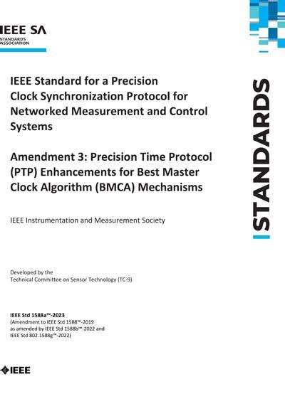 ieee 1588a 2023 ieee standard for a precision clock synchronization