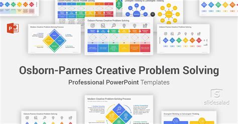 creative problem solving framework powerpoint template slidesalad