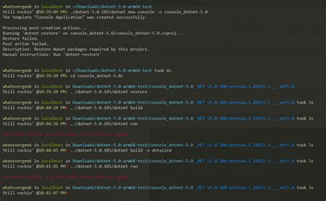 Segmentation Fault On Net 5 Build For Standalone For Arm · Issue