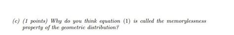 solved problem 5 let y be a geometric random variable with