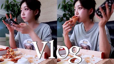 먹방vlog 그만 먹는거 어떻게 하는건데😟남들 여름에 뺄 때 난 찌운다일상 브이로그ㅣ 먹고 운동하고 식단하는 일상