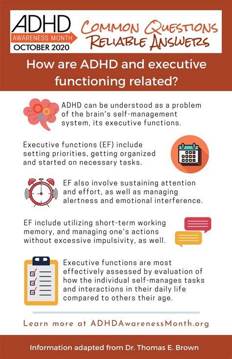 How Are Adhd And Executive Functioning Related Adhdawarenessmonth 2025