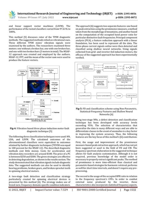 Review Three Phase Induction Motor Stator Fault Classifiers Pdf