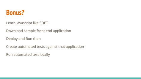 Javascript Test Automation Demo Ppt