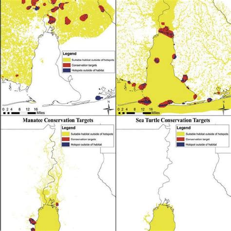 Wildlife Kernel Density Maps Standardized To Show Percentile Values