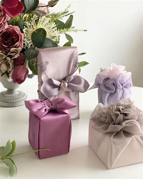 선물포장 보자기포장 보자기아트 [봄날보자기] 선물 포장 부케