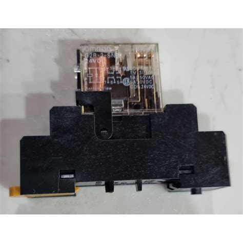 Omron G2r 2 Snd Base Unit High Performance Acdc Switching Relay Te