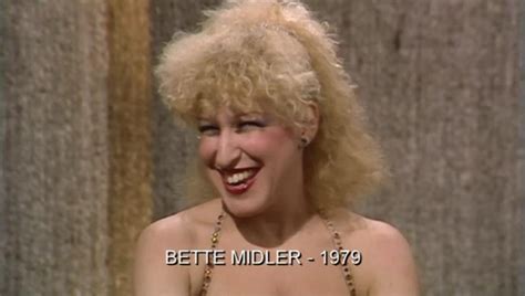 Video Bette Midler Millworker Michael Parkinson 1979 Bootleg Betty