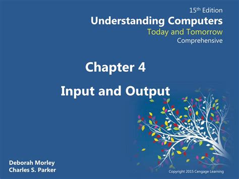 pdf chapter 4 input and output oakton community · pdf filechapter 4 input and output