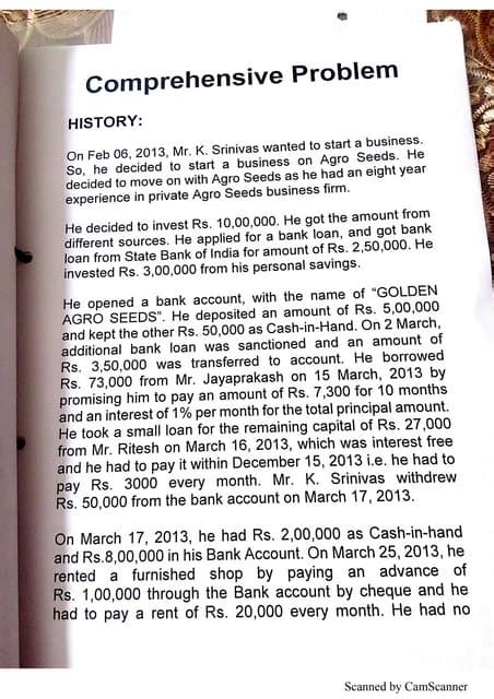 Class 11 Accounts Cbse Comprehensive Project Pdf