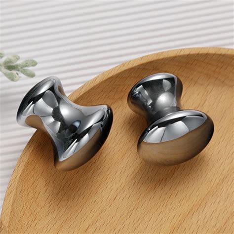 Gua Sha 얼굴 마사지 미용 도구 버섯 모양 테라헤르츠 에너지 스톤 스파 바디 릴랙스용 스크래핑 페이셜 마사지기 Aliexpress