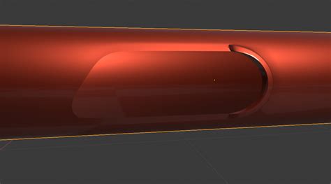 Cut Custom Shape Into Side Of Cylinder Modeling Blender Artists Community