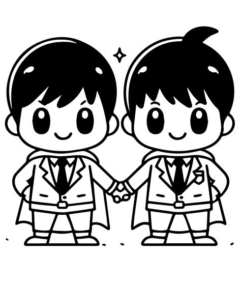 Desenhos De Irmãos Para Colorir Pintar E Imprimir Coloririnfo