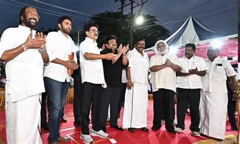 திருச்சியில் நடிகர் திலகம் சிவாஜி கணேசன் சிலையை திமுக சார்பில் நிறுவப்பட்டது Cholan News