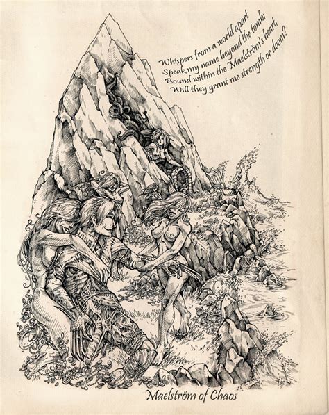 Maelstrom Of Chaos Unique Map Illustration NSFW R Pathofexile