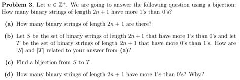 solved problem 3 let n e z we are going to answer the