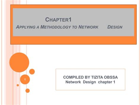 Network Design Chapter 11pptx Computer Networking Computing