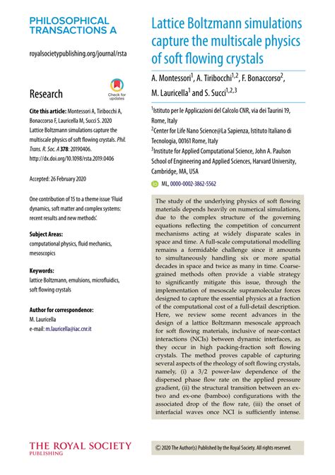 Lattice Boltzmann Simulations Capture The Multiscale Physics Of Soft