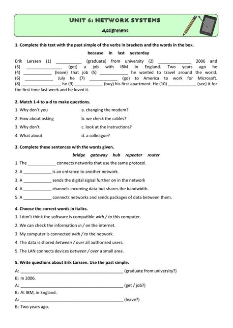 Assignment Free Interactive Worksheets 458946