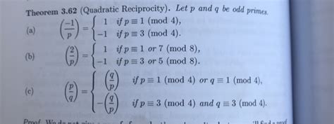 Solved 3 38 Prove That The Three Parts Of The Quadratic