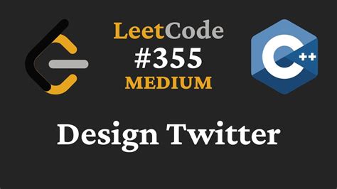 Design Twitter Leetcode 355 C Youtube