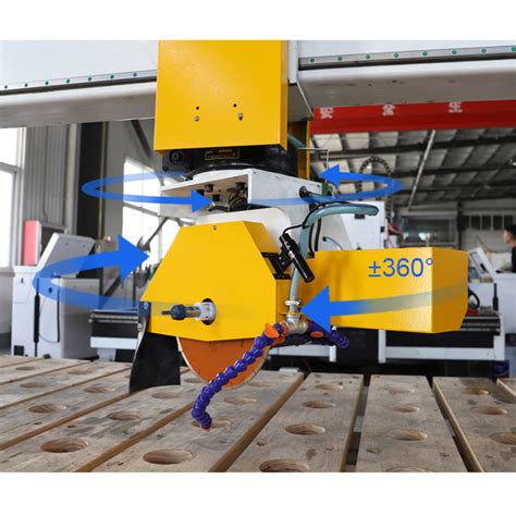 5 축 석재 Cnc 커팅 브리지 톱 Igolden Cnc