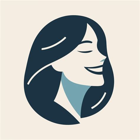 Premium Vector The Smiling Female Character Is Designed Using A Premium Vector The Smiling Female Character Is Designed Using A