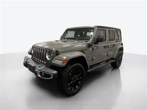 2023 Jeep Wrangler 4xe Starts At 589mo 50643 Mi Gray