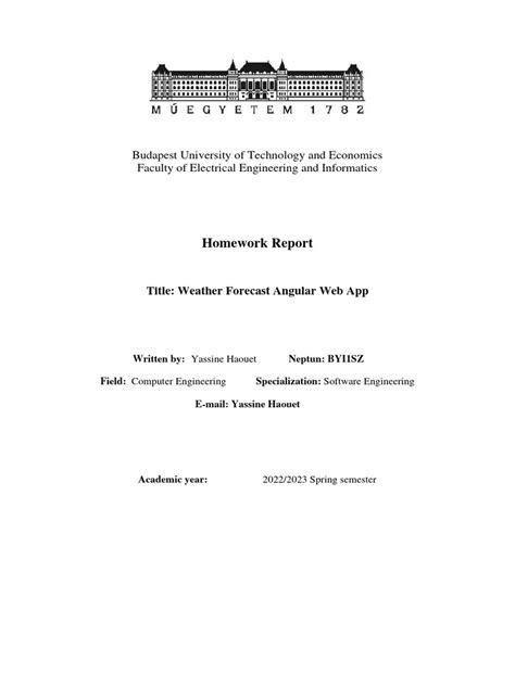 Weatherappdocumentation Pdf Web Application Application Software