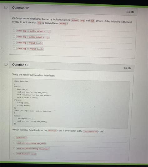 Solved Question 12 15 Pts 29 Suppose An Inheritance