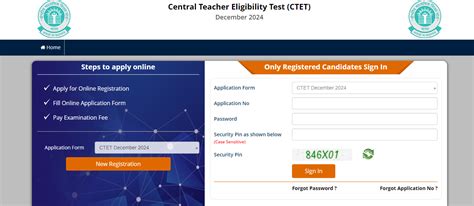Ctet Application Form 2026 Registration Window Documents Required