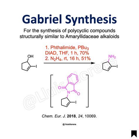 Gabriel Synthesis Phthalimides