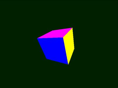 Rotating 3d Cube