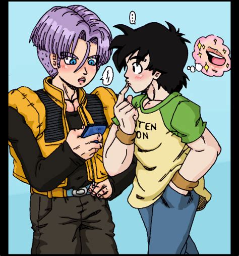 Goten X Trunks Explore Tumblr Posts And Blogs Tumgik