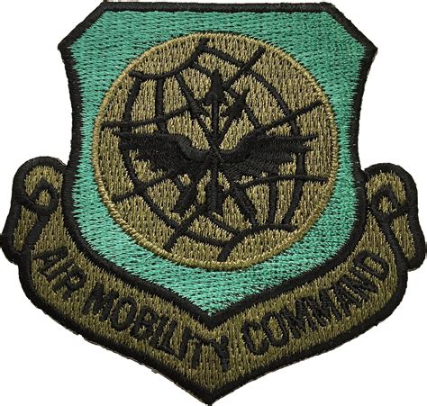 Usaf Air Mobility Command Patch Subdued Arts Crafts And Sewing
