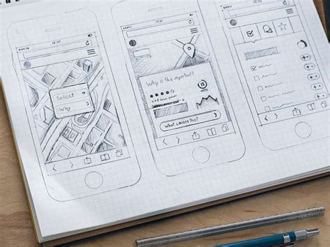 22 low fidelity web and mobile prototyping examples bashooka