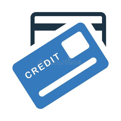 Card Visa Card Credit Card Credit Card Icon Stock Vector