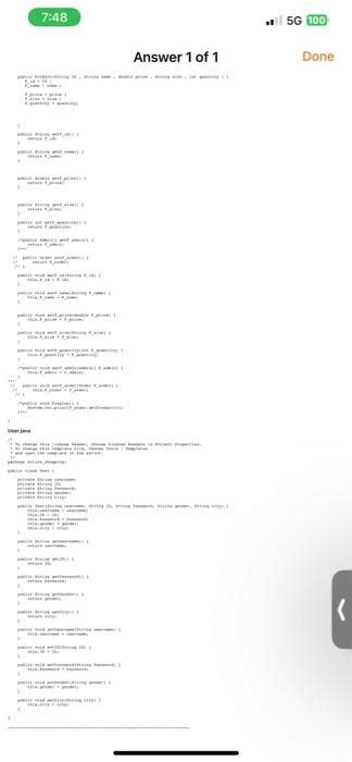 Heres My Code I Just Need A Uml Diagram And A