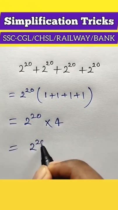 Simplificationfasttricks Maths Mathematics Viral Youtube