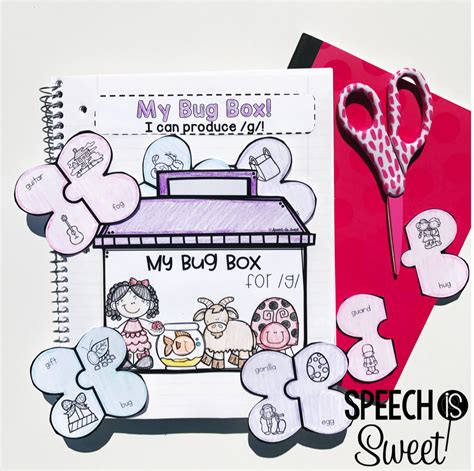 Bug Themed Speech Therapy Speech Is Sweet