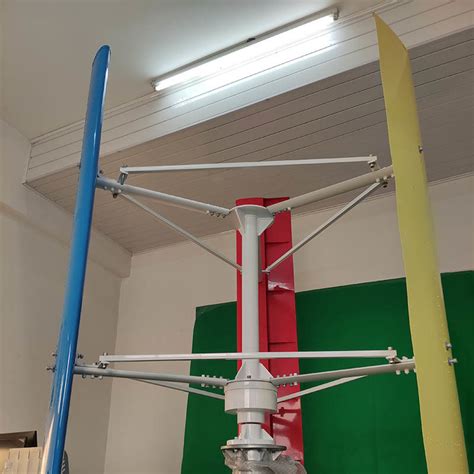 Three Phase Vertical Air Turbine 1kw 2kw Most Efficient Vertical Axis