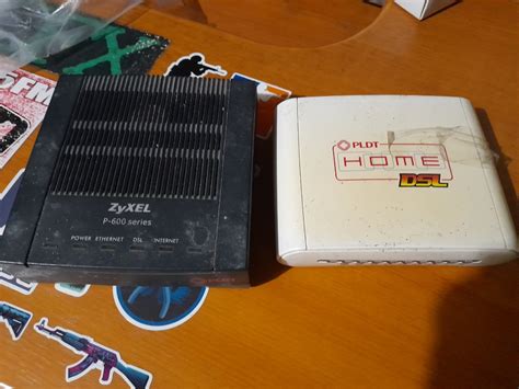 PLDT Modem Wifi Routers HOME DSL Zyxel Computers Tech Parts Accessories Networking On