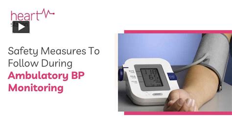 Safety Measures To Follow During Ambulatory BP Monitoring Presentation Free To Download