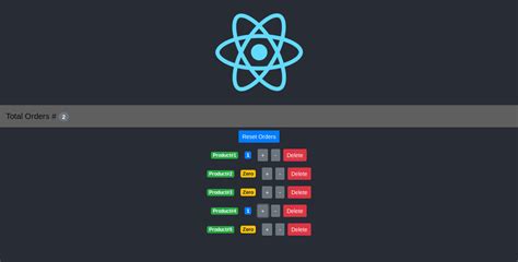 GitHub Zawster React Simple Order Counter ReactApp