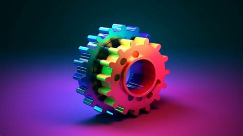 3d로 렌더링된 픽셀화된 아트 스타일의 톱니바퀴 기어 3d 기어 휠 기어 배경 일러스트 및 사진 무료 다운로드 Pngtree